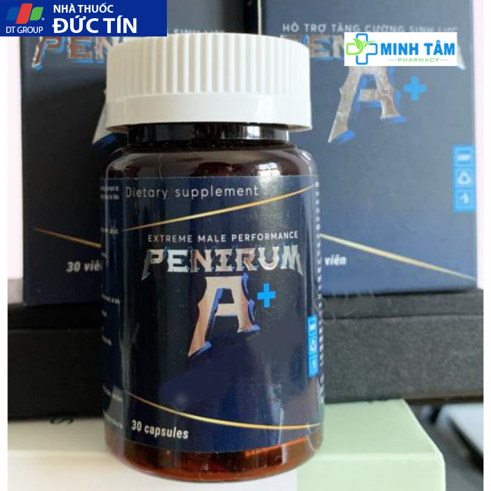 PENIRUM A+ CHÍNH HÃNG - TĂNG CƯỜNG SINH LÝ NAM GIỚI - Nhà Thuốc Đức Tín