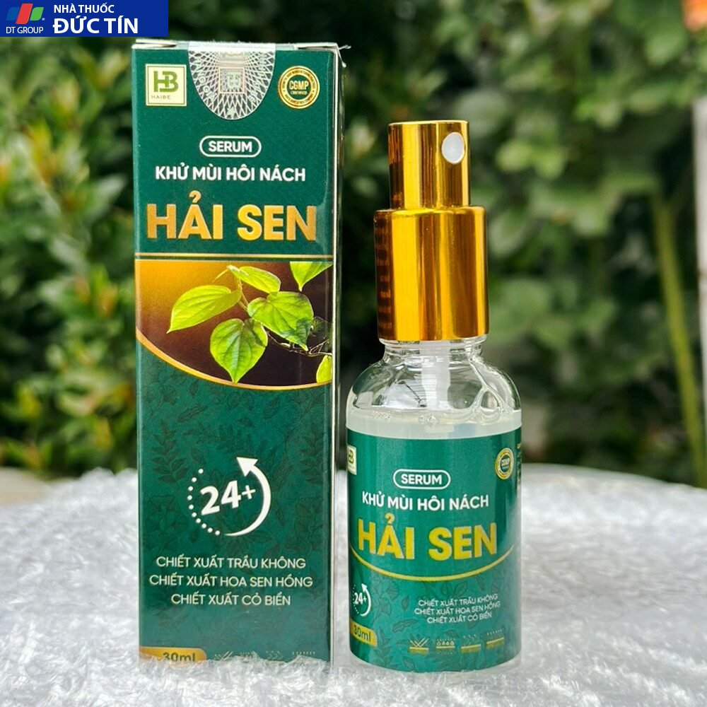 Xịt Khử Mùi Hôi Nách Hôi Chân Hải Sen 30mlkhử Mùi Hôi Cơ Thể Gia Đình Hải Sen Giảm Tiết Mồ Hôi