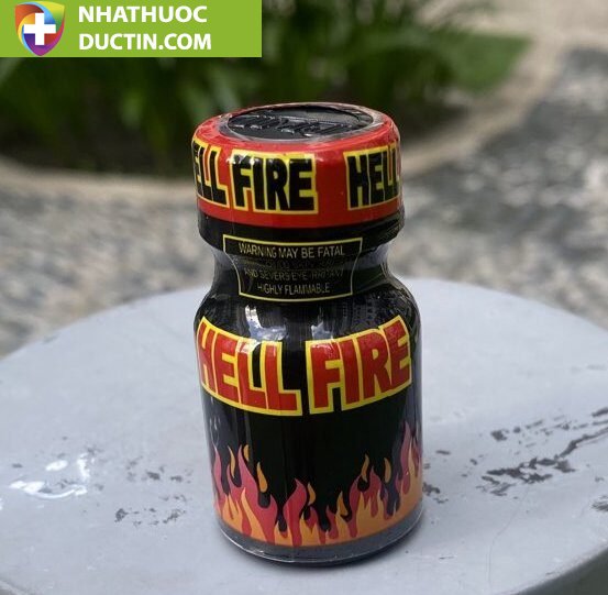 Popper Hell fire 10ml chính hãng Mỹ USA PWD - Nhà Thuốc Đức Tín