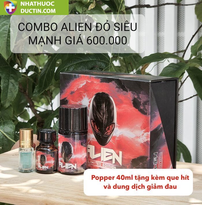 Popper Alien đỏ Limited Edition 40ml dành cho Top Bot chính hãng giá rẻ ...