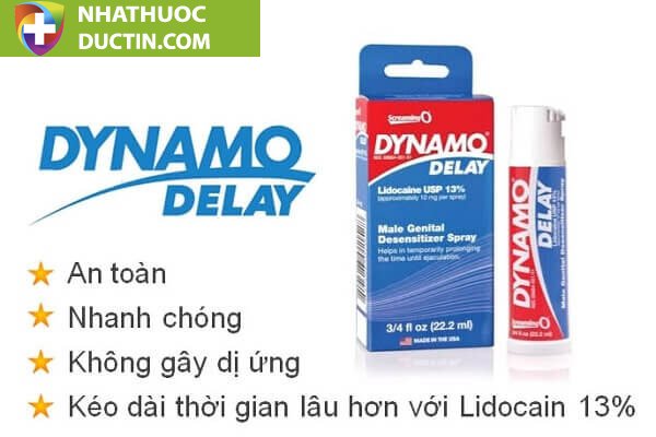 Dynamo delay Spray 22ml - Xịt chống xuất tinh sớm kéo dài thời gian ...