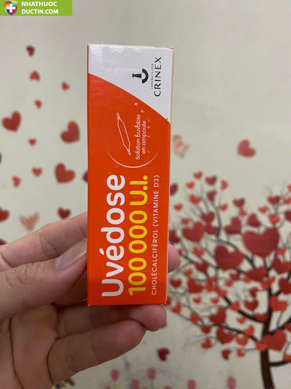 Vitamin D3 Uvedose liều cao 100000 UI 18M - Nhà Thuốc Đức Tín